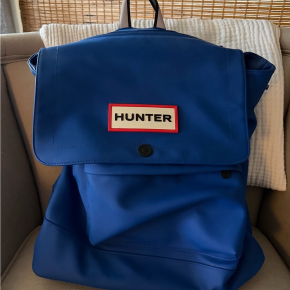 Hunter | Bags | Hunter X Target Blue Backpack | Poshmark